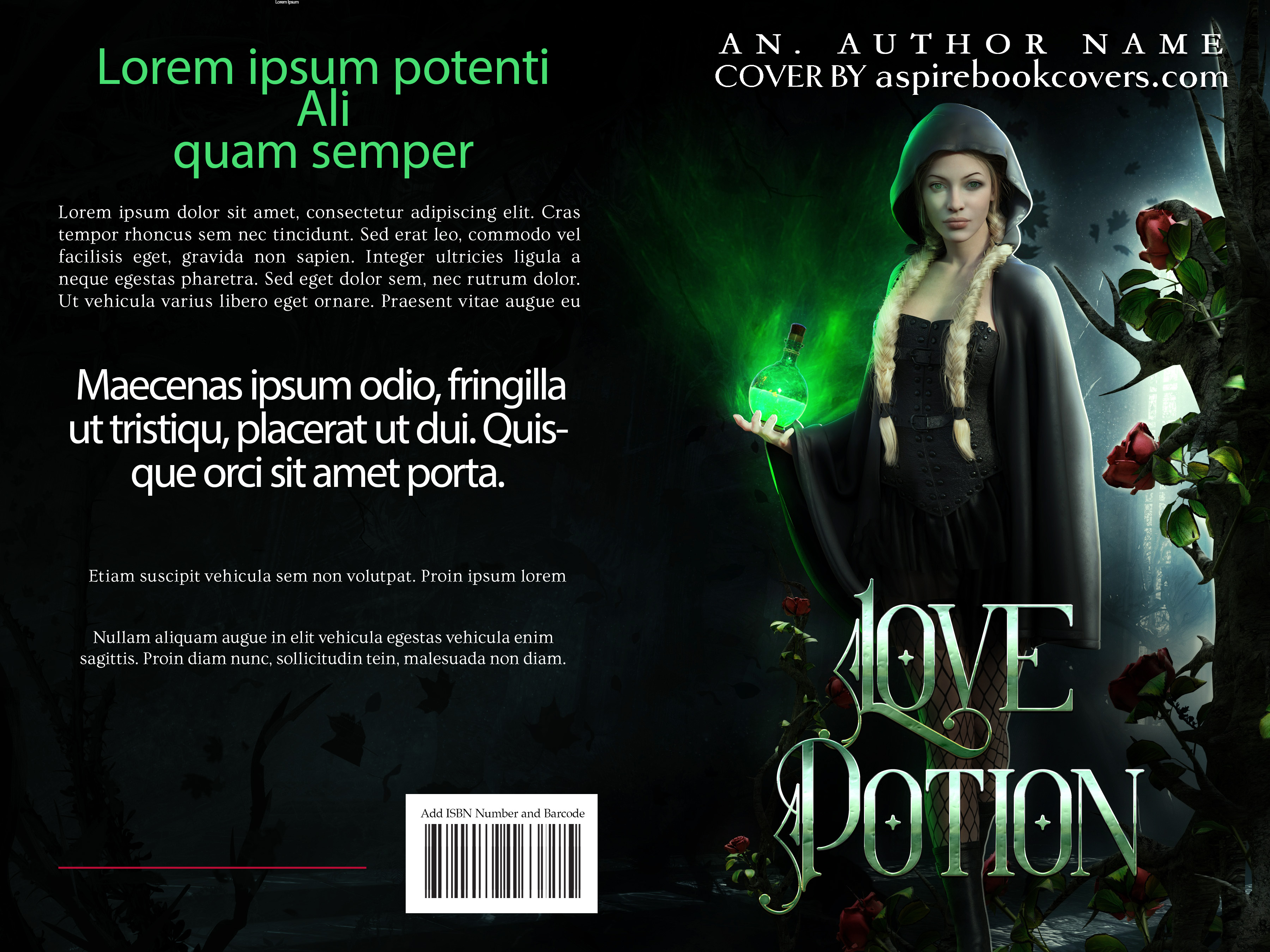 LOVE POTION – Aspire Book Covers