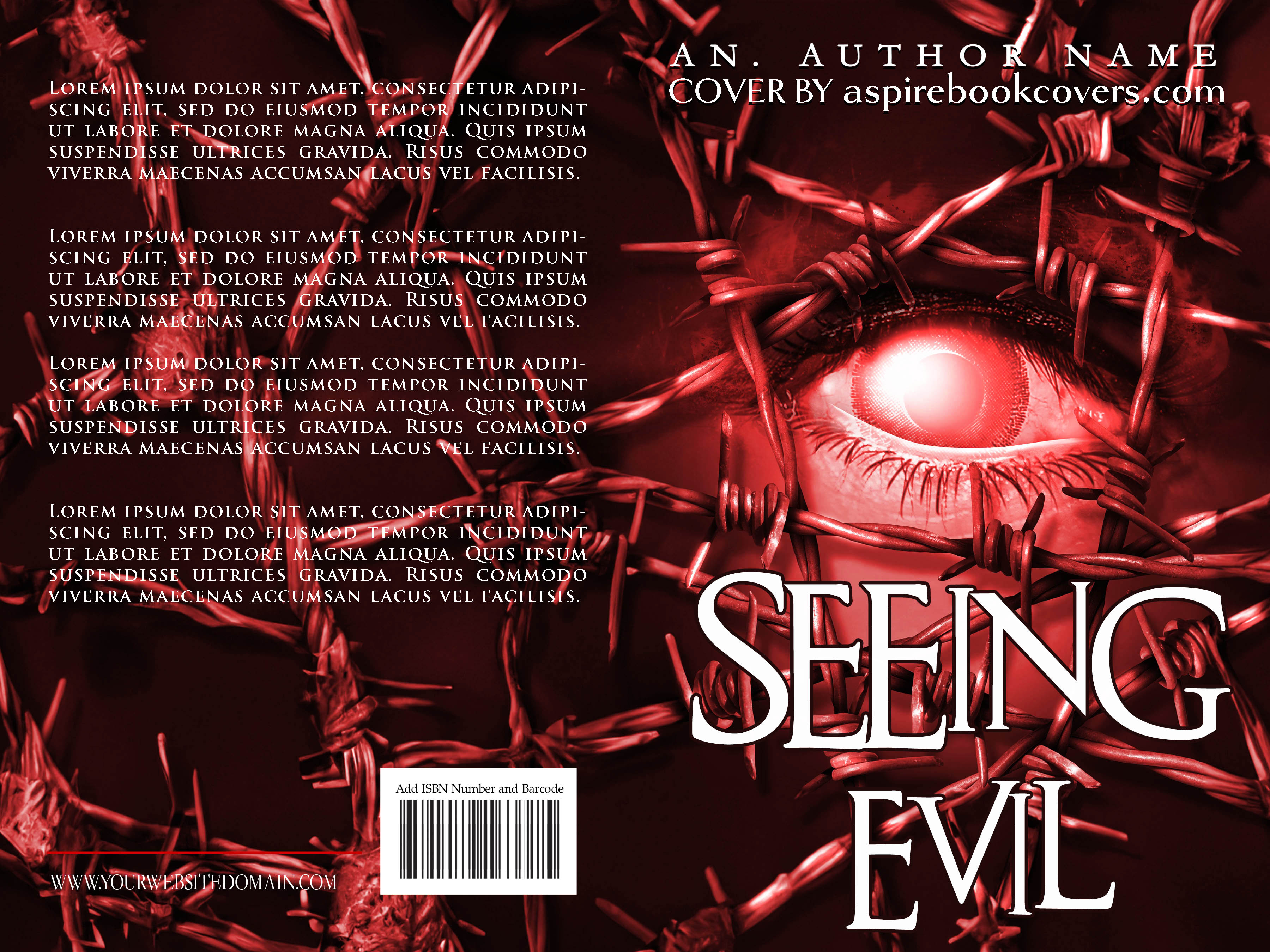 SEEING EVIL – Aspire Book Covers